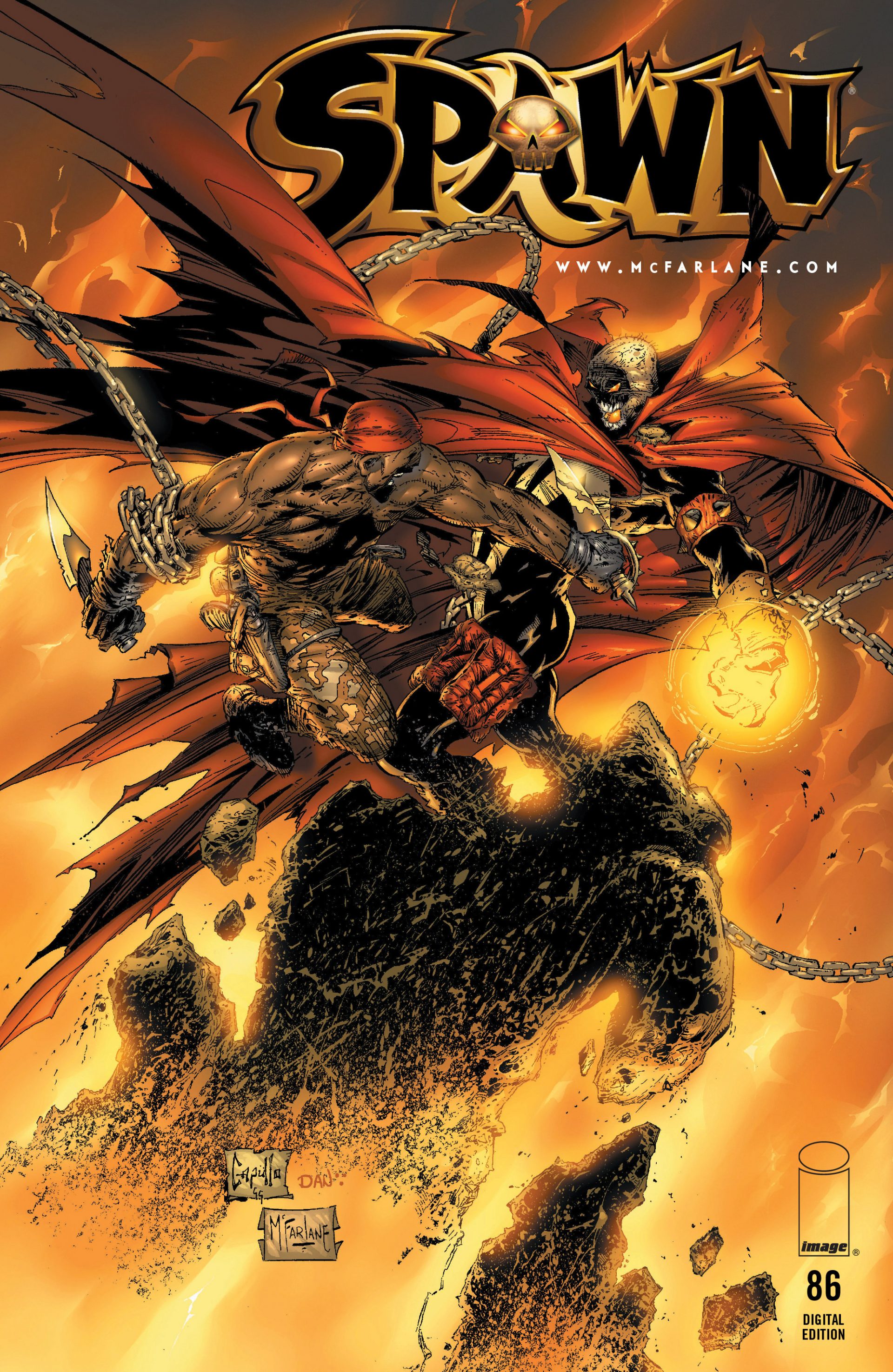 Lista completa dos títulos e capas das histórias de Spawn - Spawn Brasil