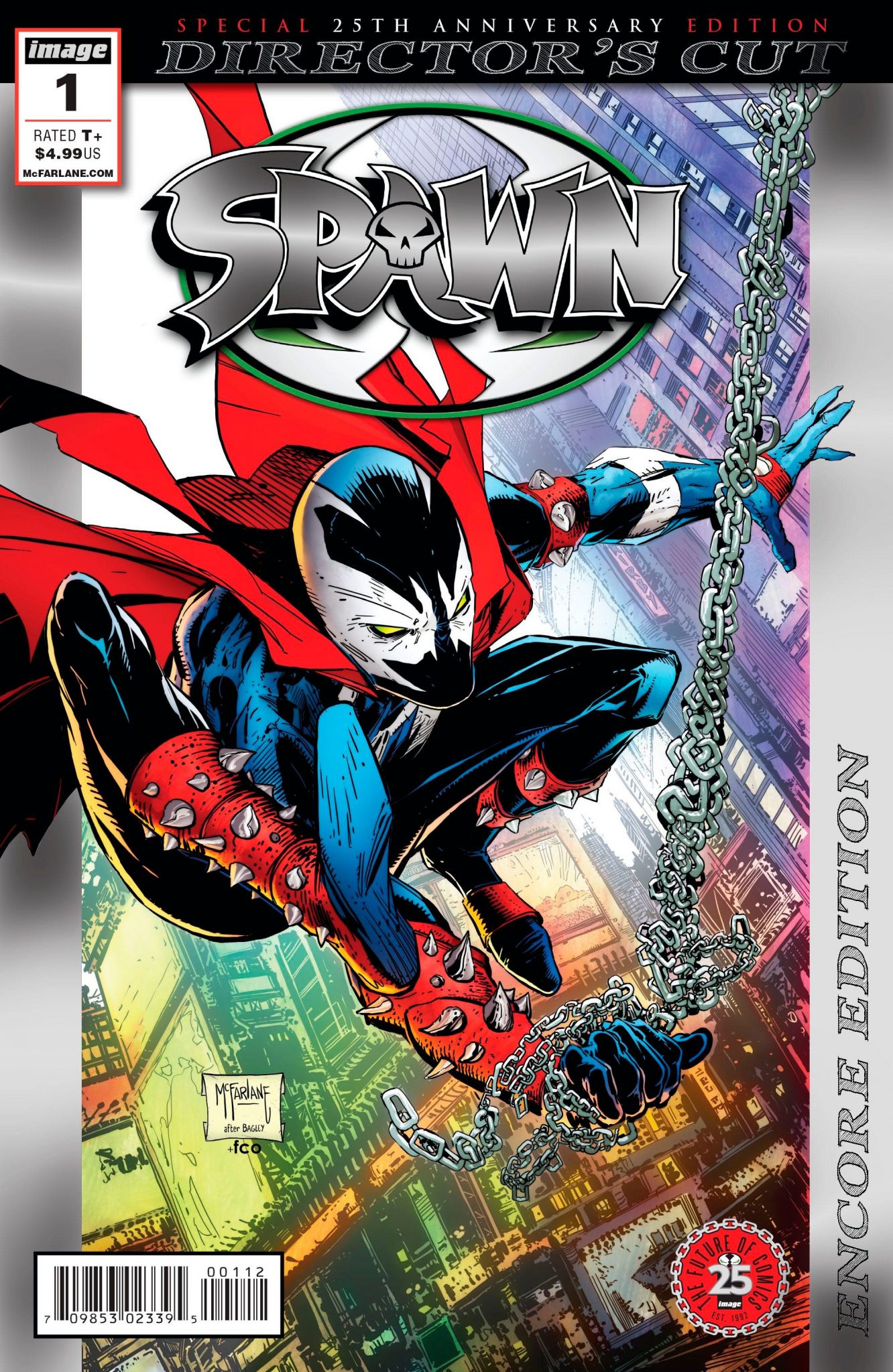 Lista com todas as capas variantes de SPAWN #1 - Spawn Brasil