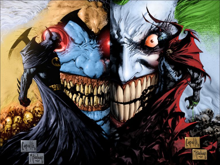 Novo Encontro Spawnbatman Confirmado Por Todd Mcfarlane E Greg Capullo Spawn Brasil