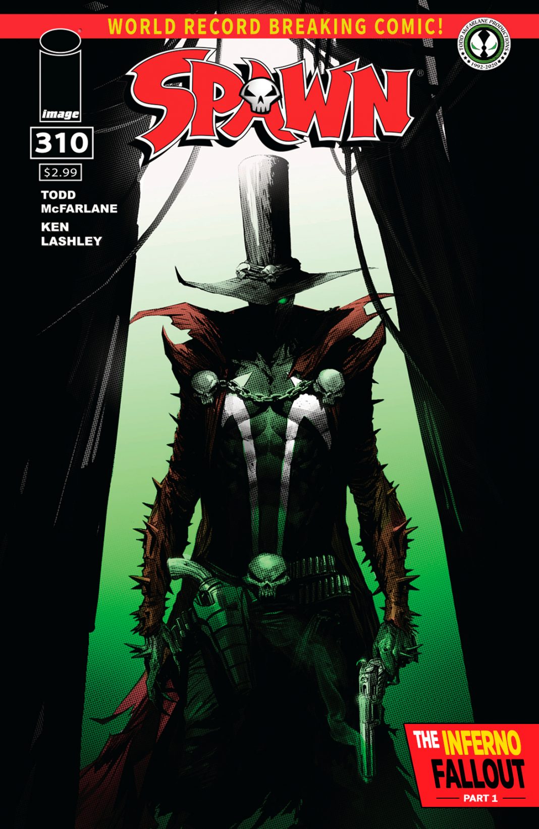 Spawn #310 nas bancas americanas - Spawn Brasil