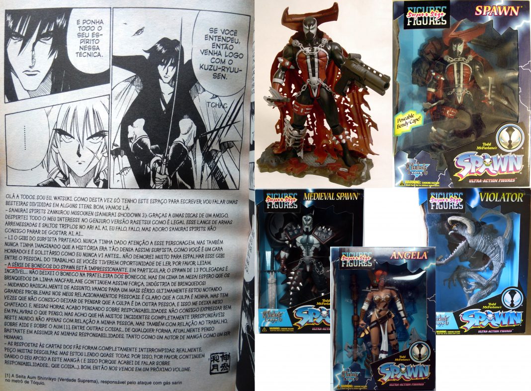 O que Spawn tem a ver com Samurai X!? - Spawn Brasil