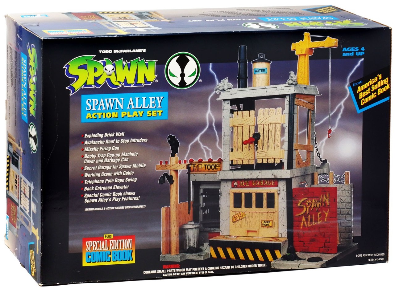 Spawn Alley Playset - Series 1 - Spawn Brasil
