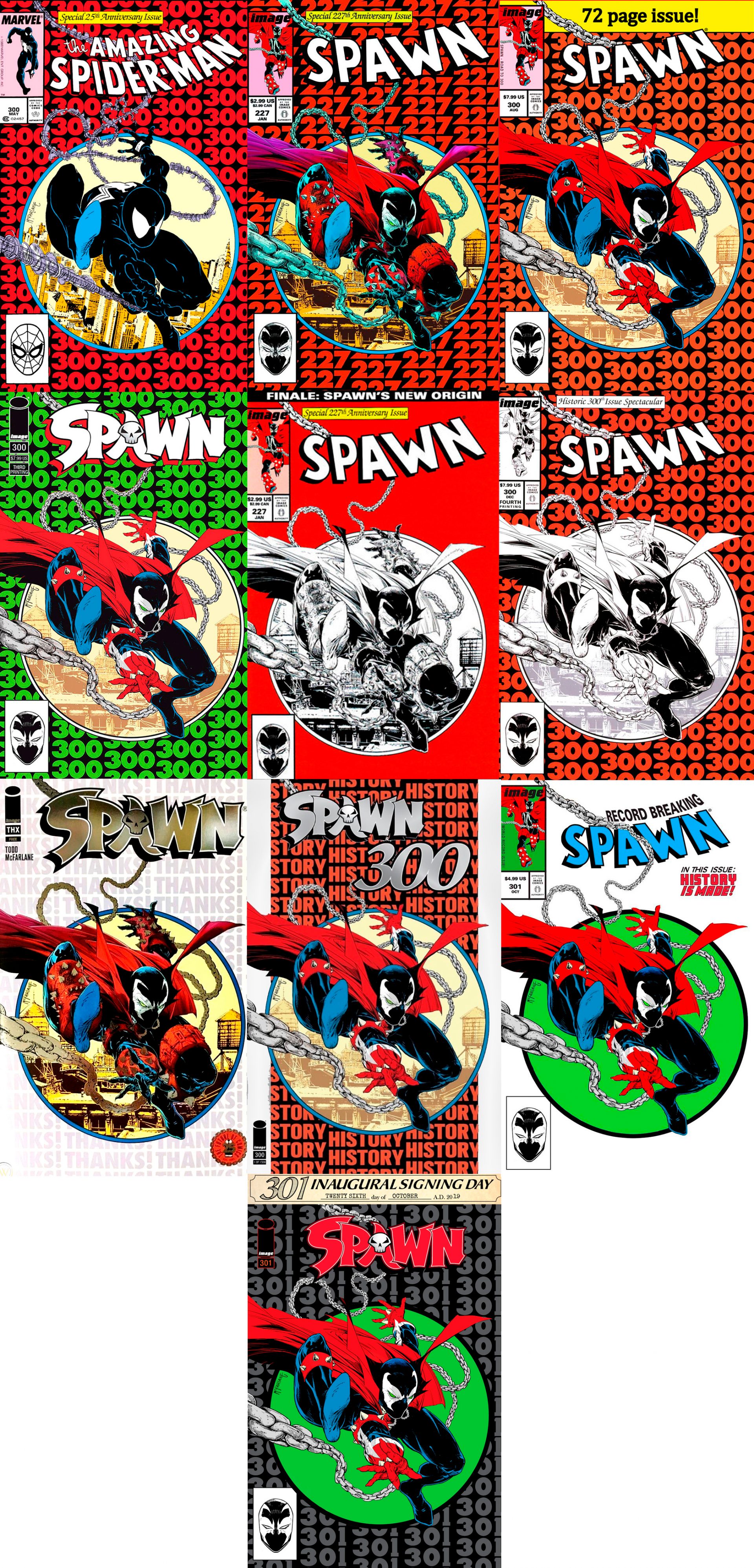 Lista de capas parecidas (homenagens) em Spawn - Spawn Brasil
