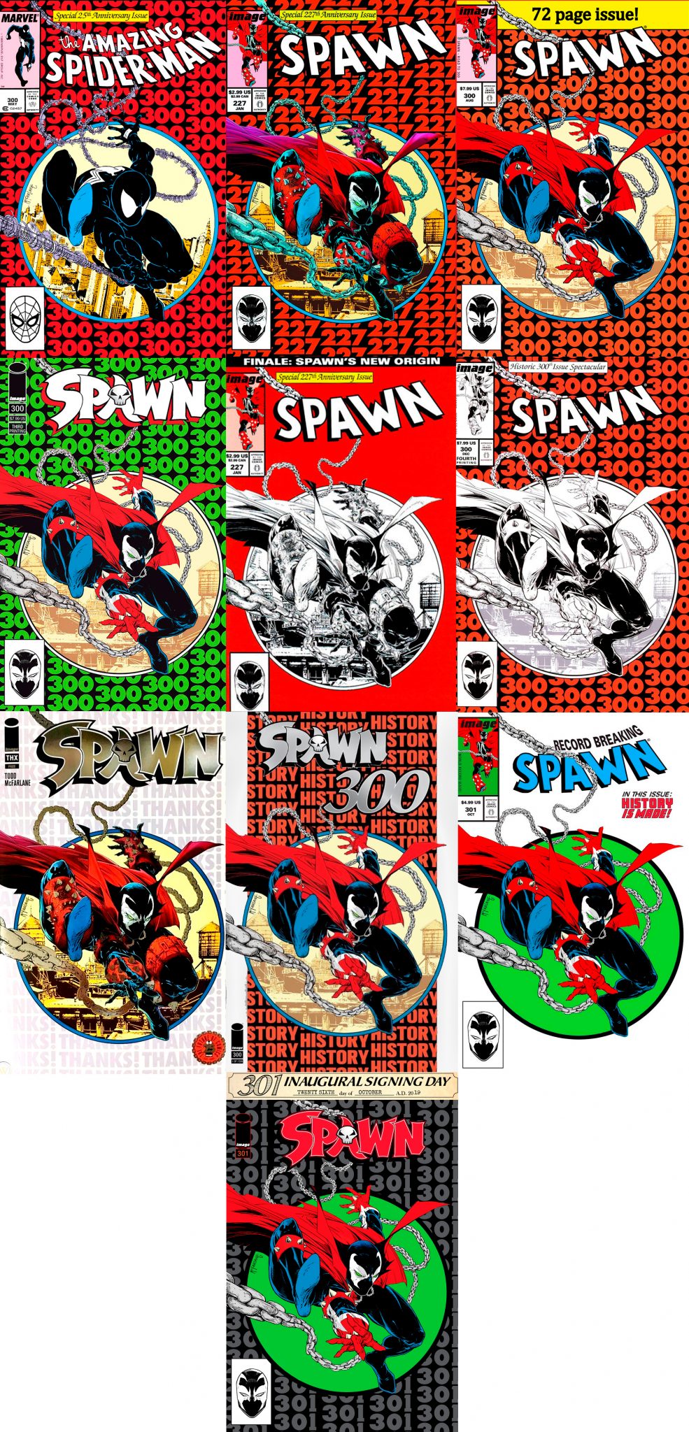 Lista de capas parecidas (homenagens) em Spawn - Spawn Brasil